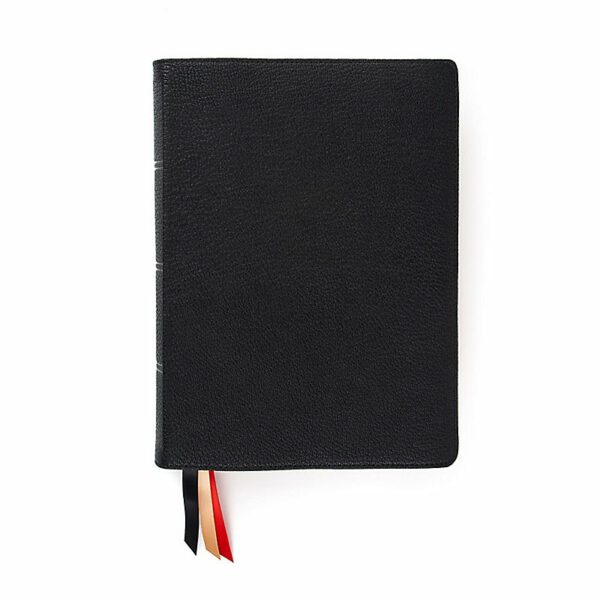 CSB Study Bible, Holman Handcrafted Collection, Black Premium Goatskin ...